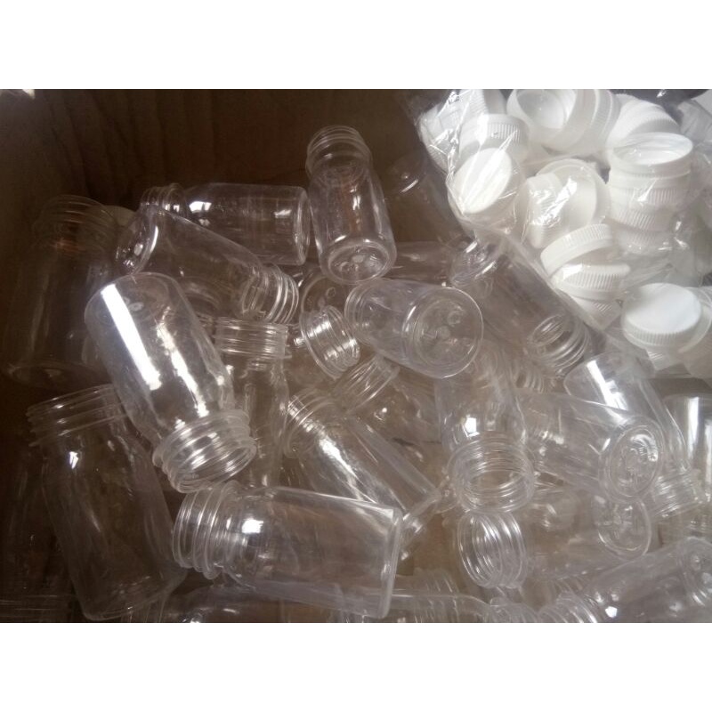 Jual botol zamzam/ botol jelly/ botol zamzam 50 ml/botol jelly 50ml ...