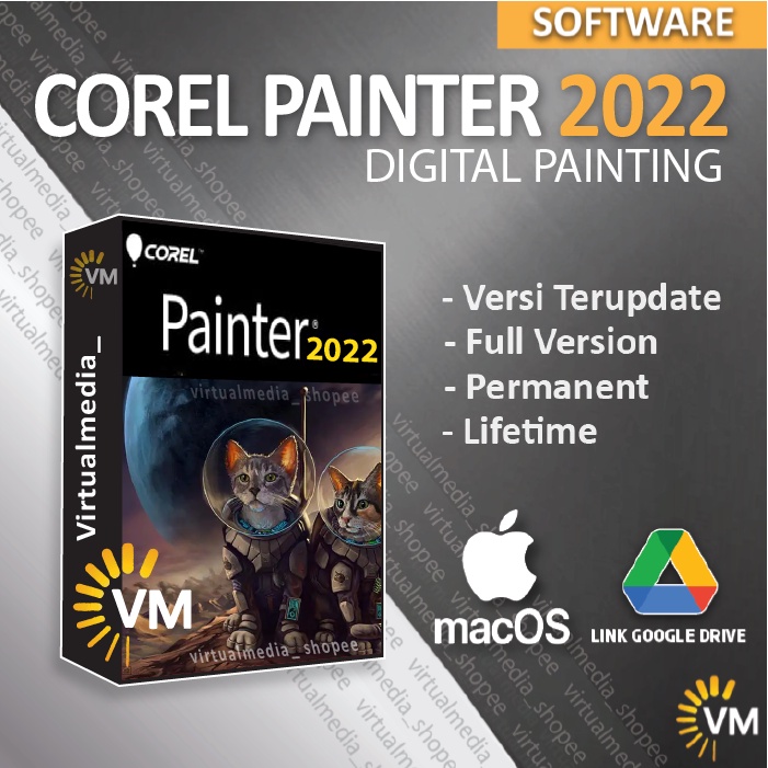Jual COREL PAINTER 2022 2023 MAC OS DIGITAL ART PAINTING ILLUSTRATION ...