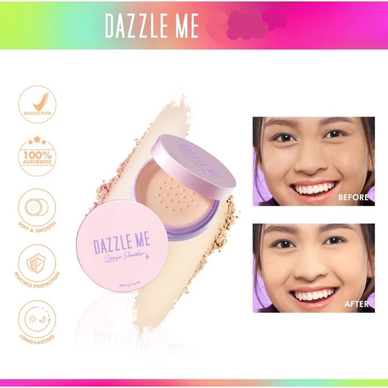 Jual DAZZLE ME ALWAYS SETTING LOOSE POWDER | BEDAK TABUR | Shopee Indonesia