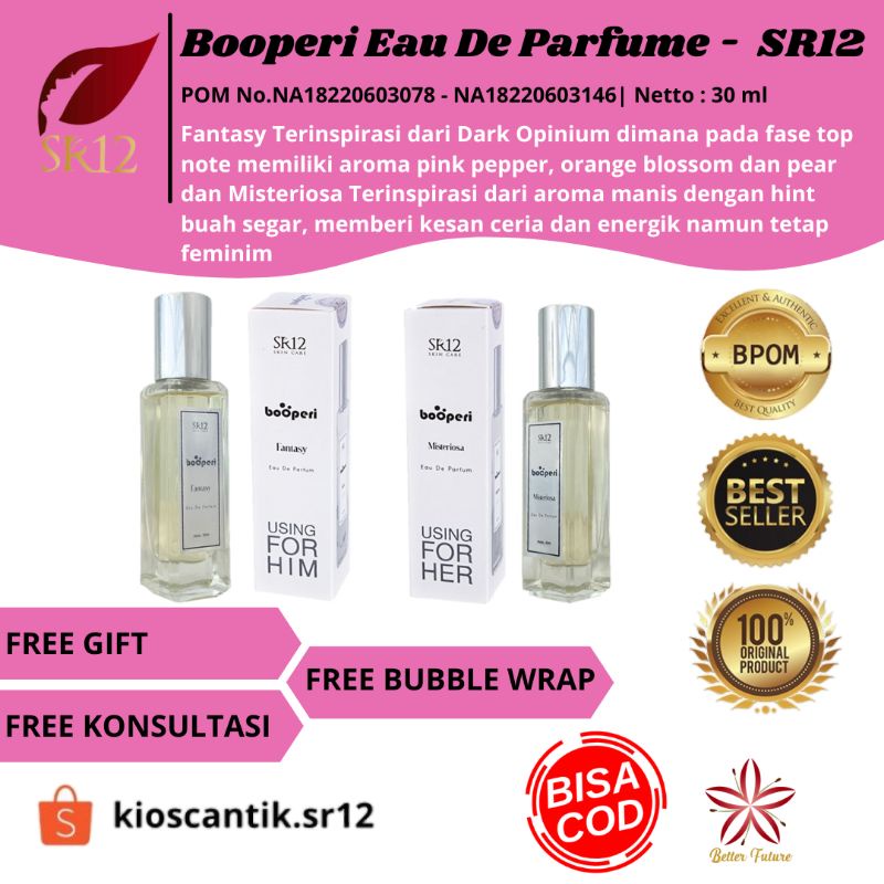 Jual SR12 Booperi Parfum Unisex Tahan Lama 12 Jam | Shopee Indonesia
