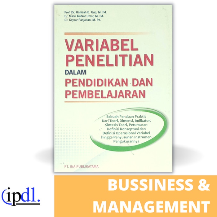 Jual Bci Variabel Penelitian Dalam Pendidikan Dan Pembelajaran | Shopee ...
