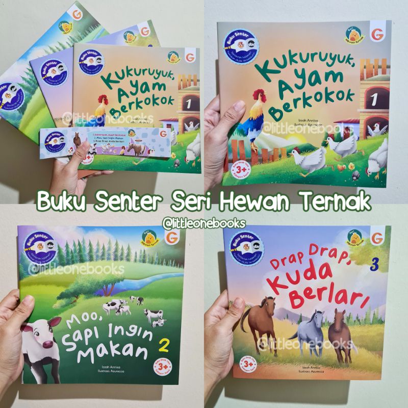Jual Buku Senter Seri Hewan Ternak. Buku cerita interaktif anak Islami ...
