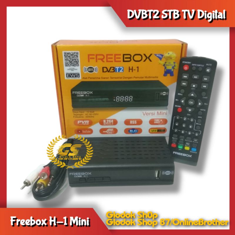 Jual DVBT2 FREEBOX H1 MINI SET TOP BOX DVB T2 FREEBOX H-1 DVB-T2 FREEBOX H-1 STB FREEBOX H1 ...