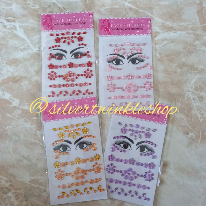 Jual Mainan edukasi anak stiker sticker wajah face painting makeup make ...