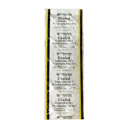 Jual Crofed tablet 1 strip /sirup 60ml - obat flu/flu alergi/pilek ...