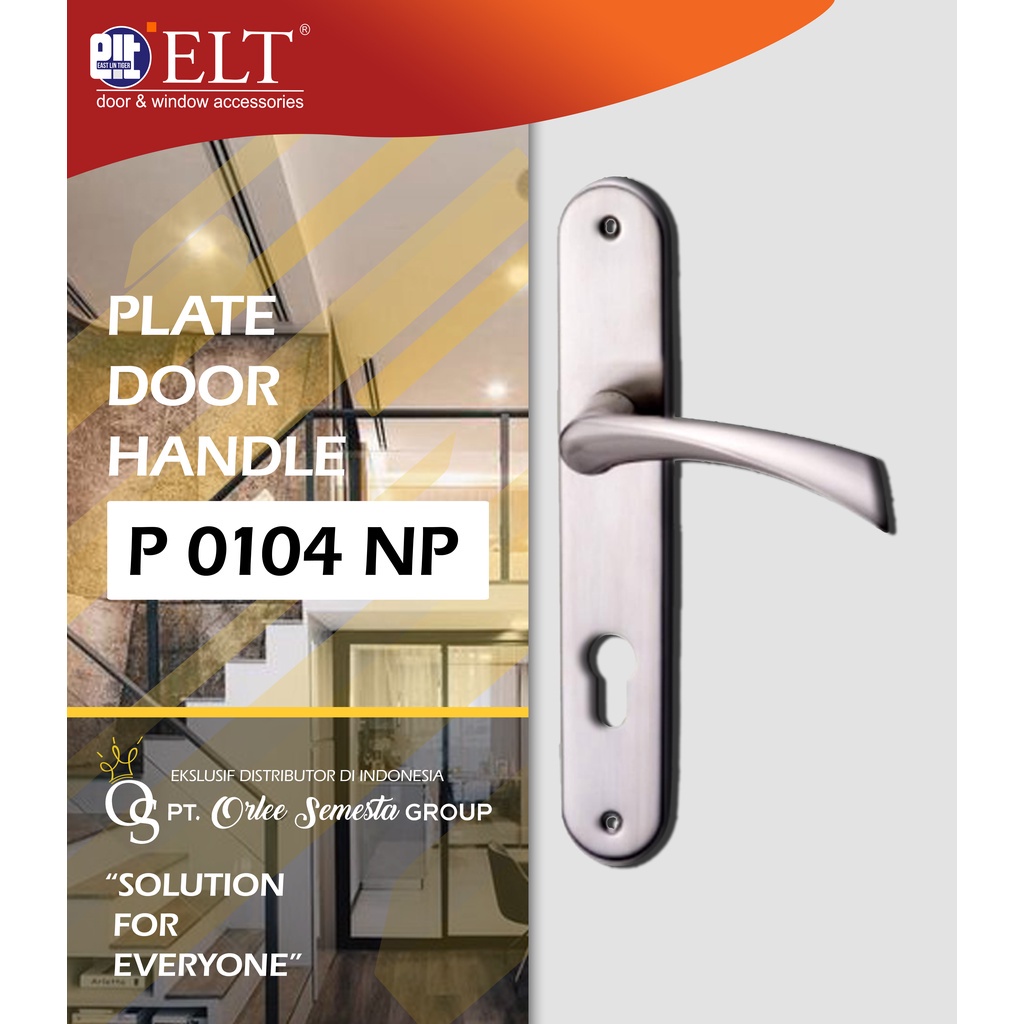 Jual ELT PLATE DOOR HANDLE P0104 NP II HANDLE PINTU ELT | Shopee Indonesia