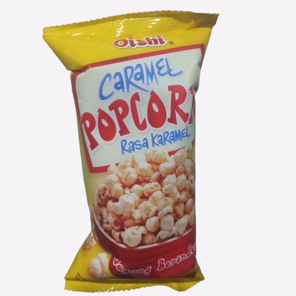 Jual Oishi Popcorn Rasa Caramel Sachet 20g Snack Jagung Berondong ...
