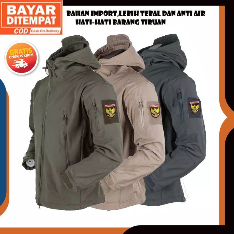Jual JAKET TAD Jaket Tactical Waterproof Jaket Outdoor Jaket Hiking ...