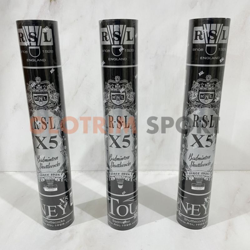 Jual Shuttlecock RSL X5 SPEED 77 COMPETITION EDITION Bulu Angsa Impor Made In China Kok Cock ...