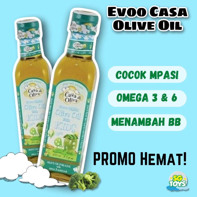 Jual EVOO MINYAK MPASI BAYI - EVOO CASA di OLIVIA LEMAK MPASI ...