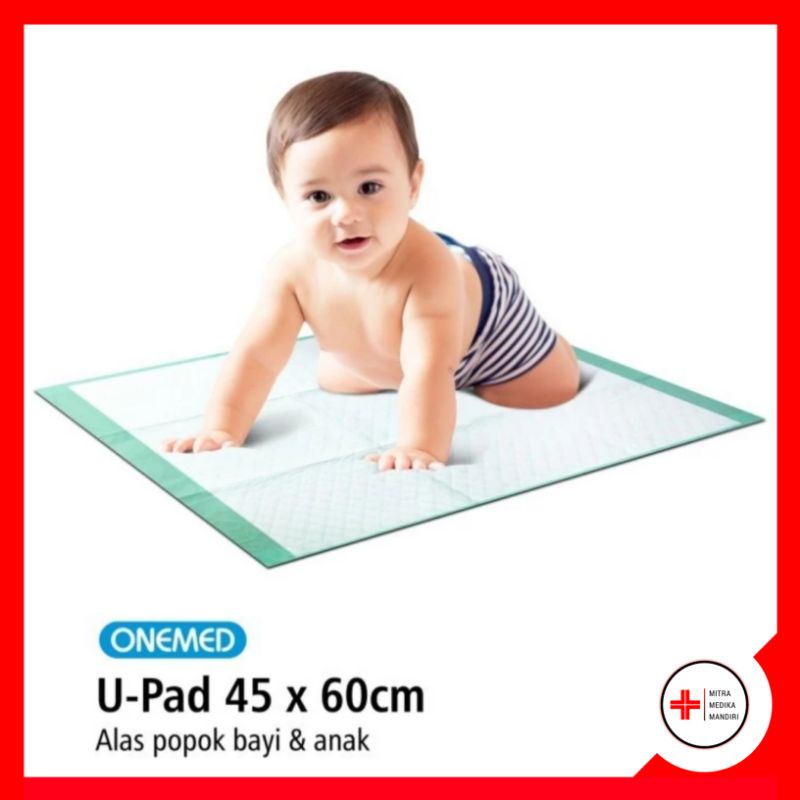 Jual Onemed Underpad U-Pad 45x60cm Alas Popok Bayi & Anak Pak isi 10 ...