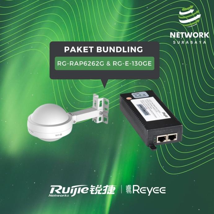 Jual Ruijie RG-RAP6262(G) , Wi-Fi 6 Outdoor Access Point sama adaptor ...