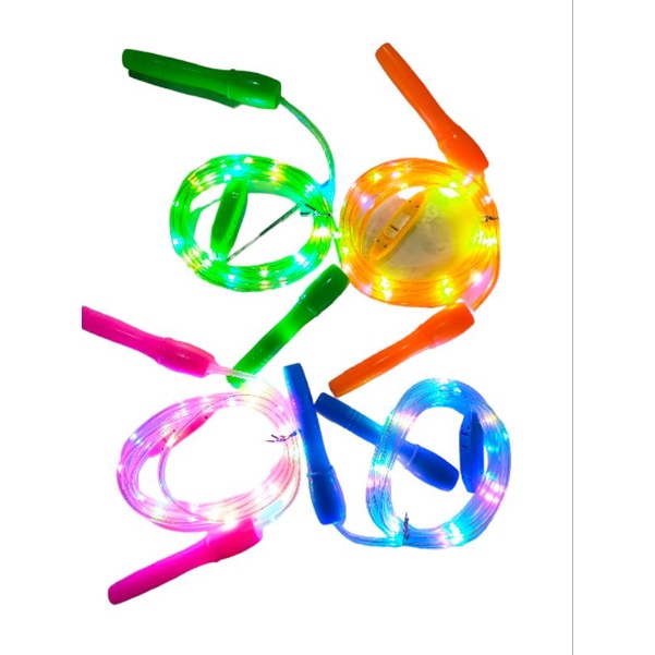 Jual Mainan viral Tali skipping lampu LED Lompat Tali Anak | Shopee ...