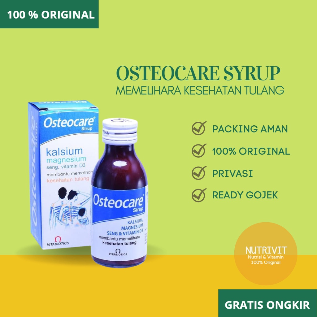 Jual Osteocare Syrup 100ML | Shopee Indonesia