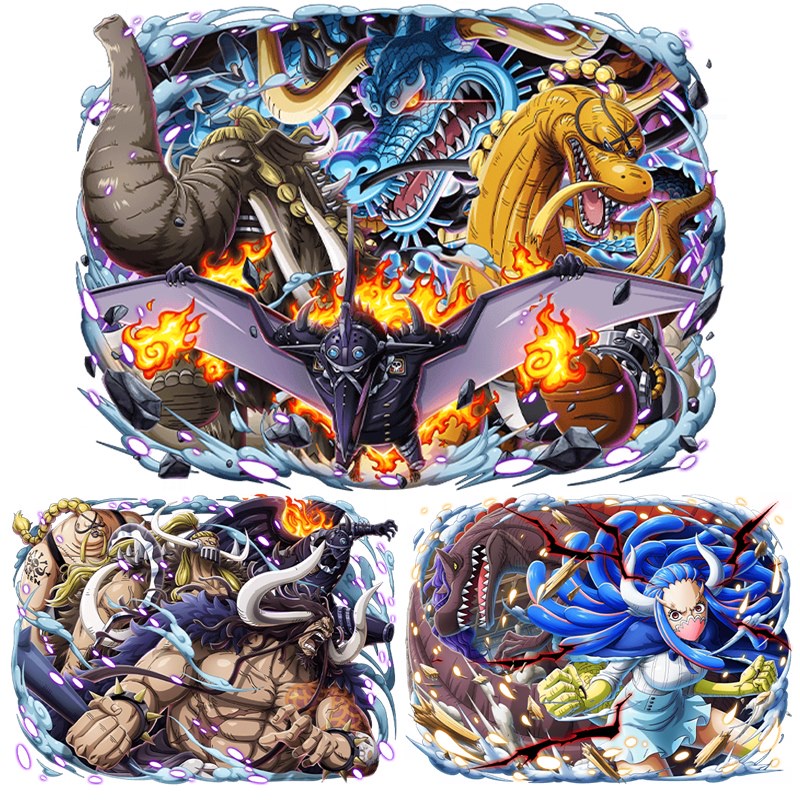 Jual ONE PIECE CHARACTERS "Beast Pirates Crew" - All Ancient Zoan Devil ...