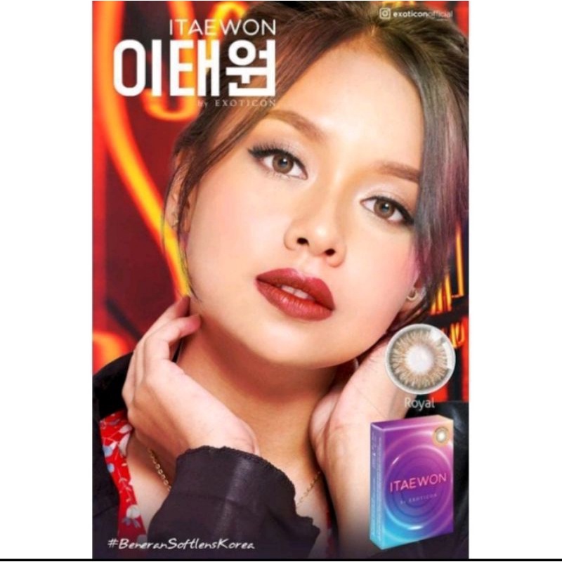 Jual Softlens Normal dan Minus X2 Itaewon korea dia 14,5 mm soplen ...