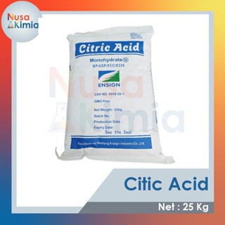 Jual (Instan Only) Citric / Asam Sitrat / Asam Sitrun Food Grade 25 Kg ...