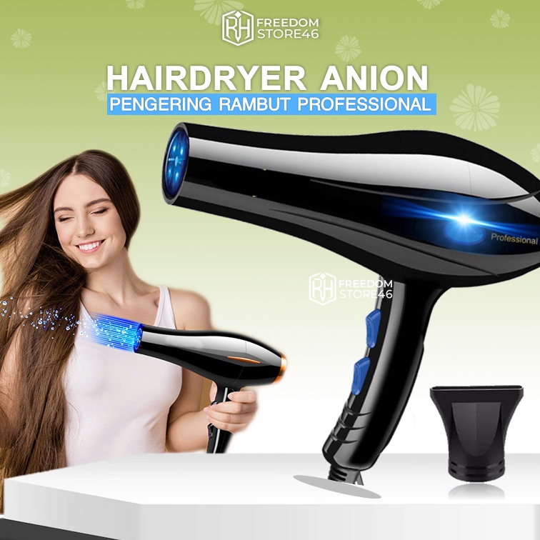 Jual Hair dryer BLURAY ANION PENGERING RAMBUT professional perawatan ...