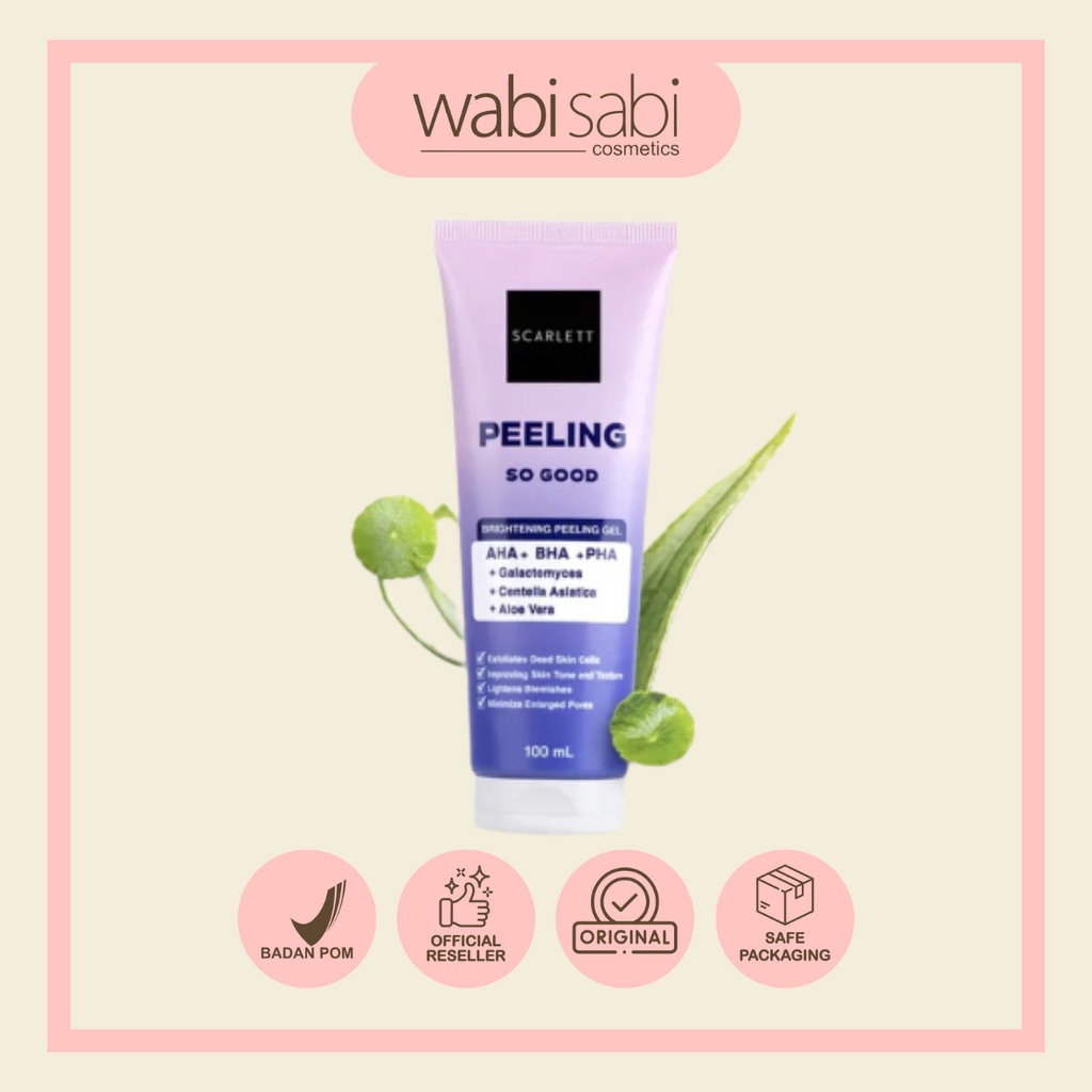 Jual SCARLETT - Peeling So Good Brightening Peeling Gel | Shopee Indonesia