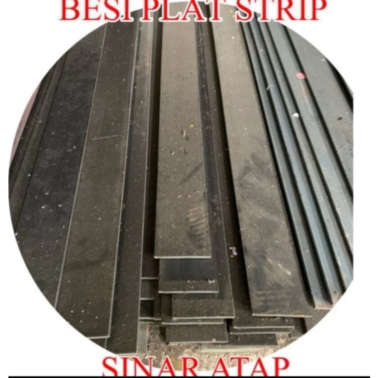 Jual Besi Plat Strip 3 x 19 (Lebar 1,9Cm Tebal 3Mm) Panjang 6 Meter ...