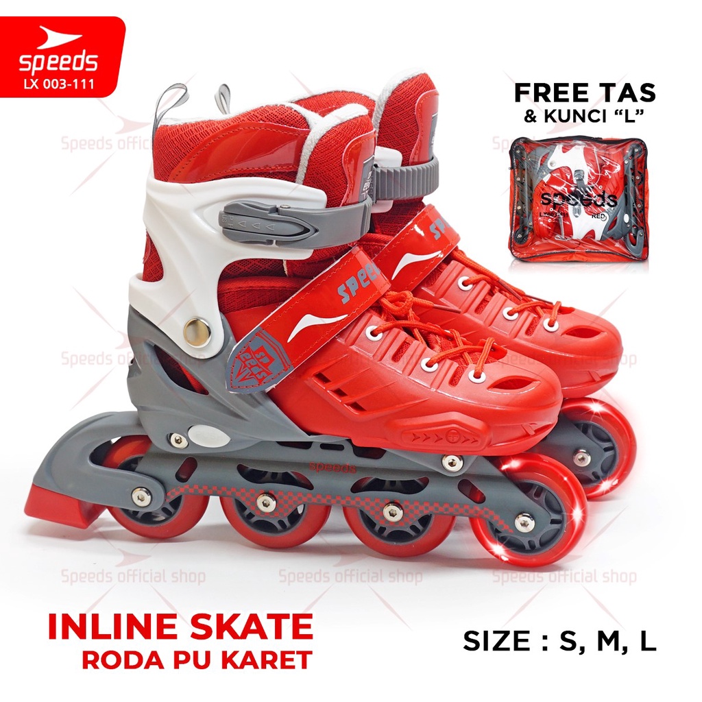 Jual SPEEDS Sepatu Roda Anak Dewasa Remaja Roller Skate Park Inline ...