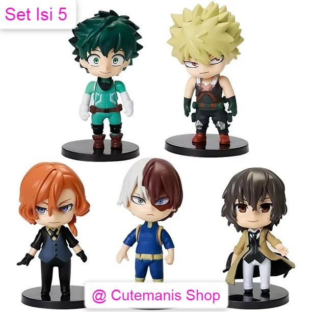 Jual Figure Boku No Hero Figure My Hero Academia Set Isi 5 | Shopee ...