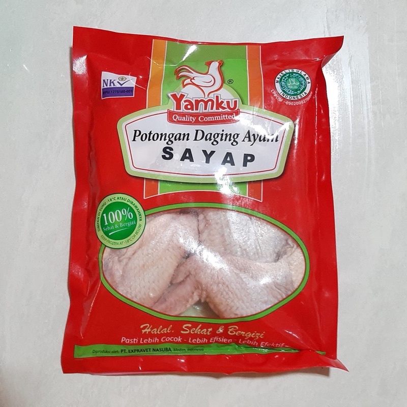 Jual Yamku Potongan Daging Ayam Sayap 500 gr | Shopee Indonesia