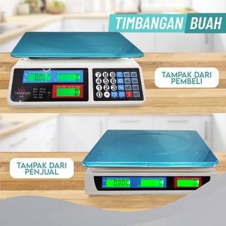 Jual Timbangan Buah Digital 40 kg Timbangan Laundry Timbangan Sayur ...