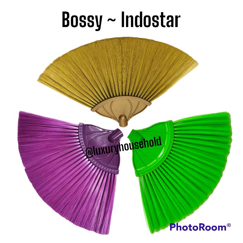 Jual Sapu kipas INDOSTAR Refill / sapu lantai/ sapu nilon/sapu warna ...