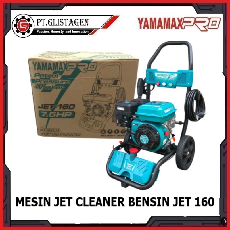 Jual Mesin Jet Cleaner Gasoline High Pressure Washer JET 160 YAMAMAX PRO | Shopee Indonesia