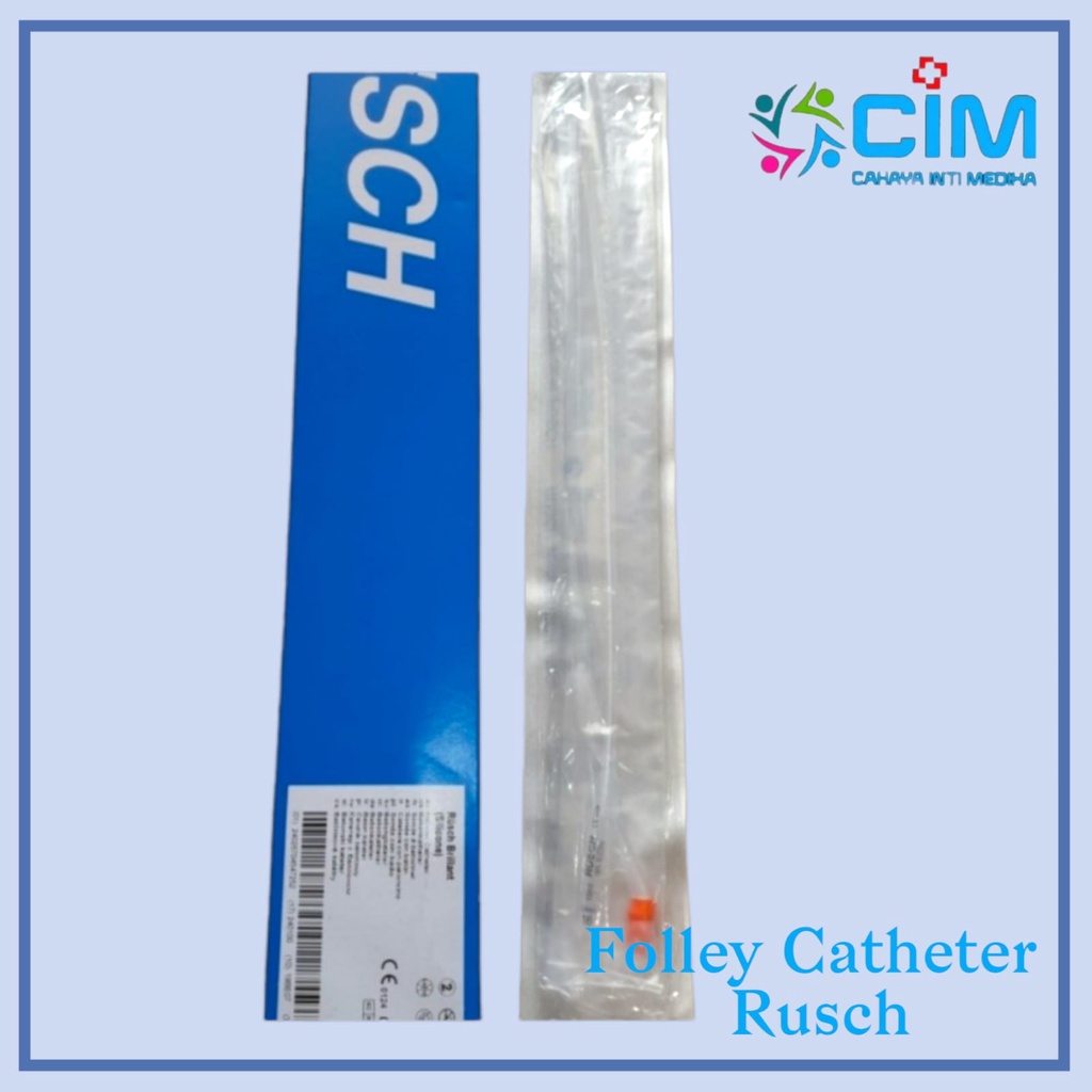 Jual Foley Catheter Silicone RUSCH Folley Cateter Silikon Folley ...
