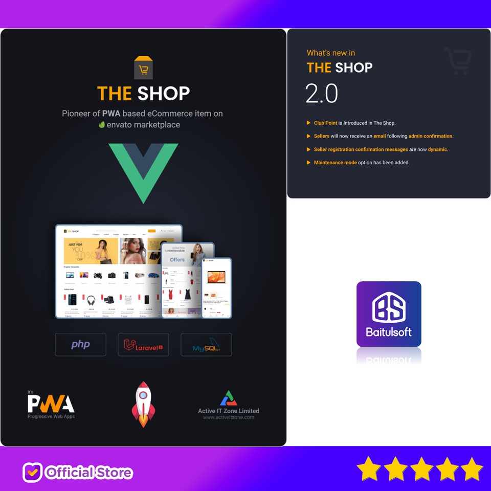 Jual Source Code Aplikasi The Shop - PWA eCommerce cms | Shopee Indonesia Jual Source Code Aplikasi The Shop - PWA eCommerce cms | Shopee Indonesia