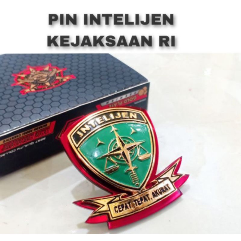 Jual Pin intelijen Kejaksaan RI Produk BAC ATRIBUT | Shopee Indonesia