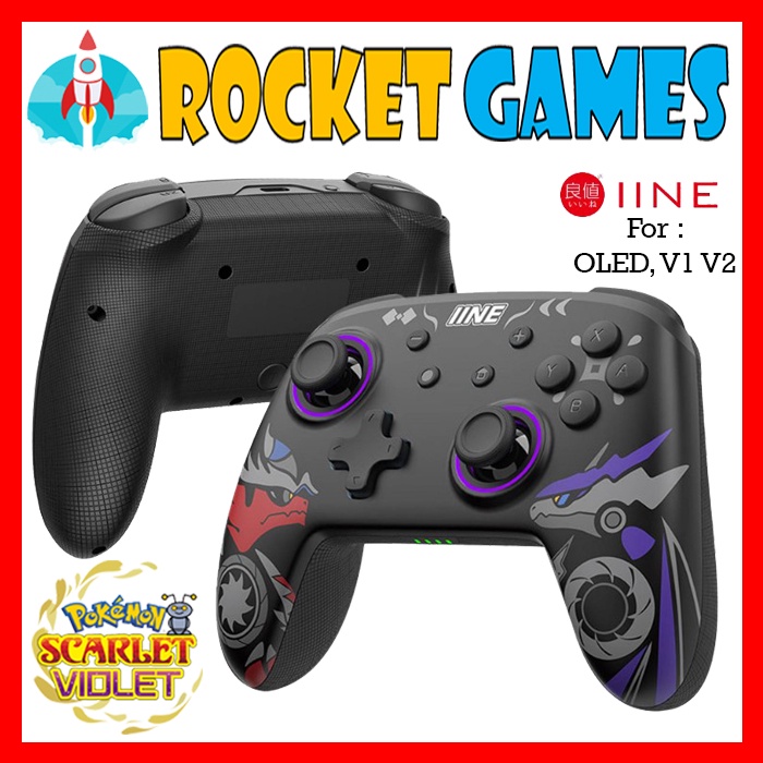 Jual IINE Amiibo Pro Controller Bluetooth Wireless Gamepad Nintendo ...