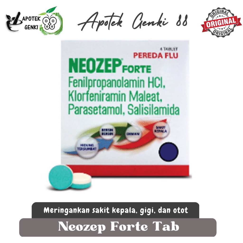 Jual Neozep Forte Tablet | Shopee Indonesia