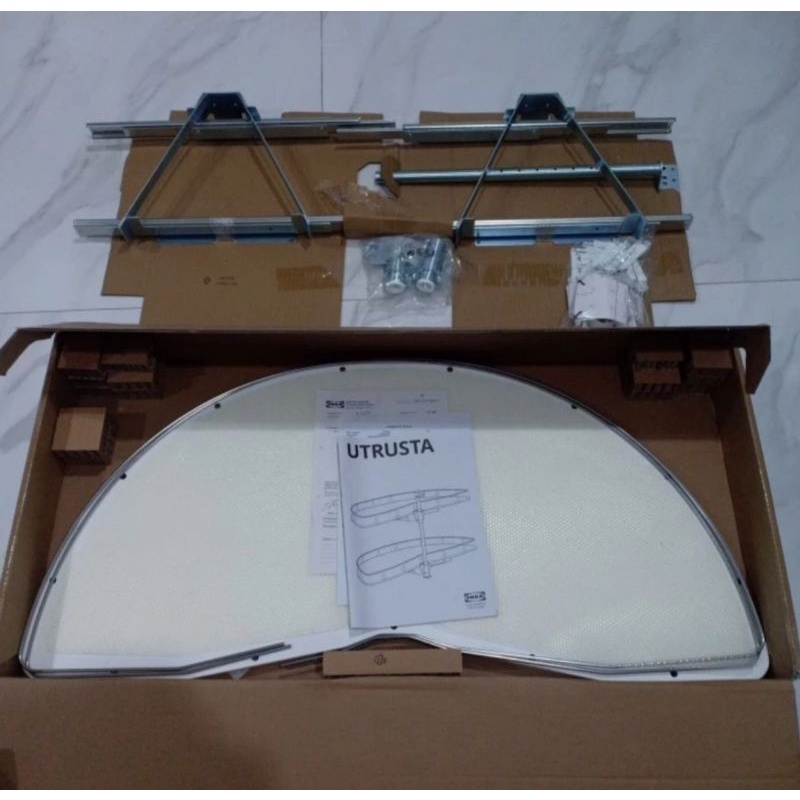 Jual IKEA UTRUSTA RAK SUDUT PUTAR | Shopee Indonesia