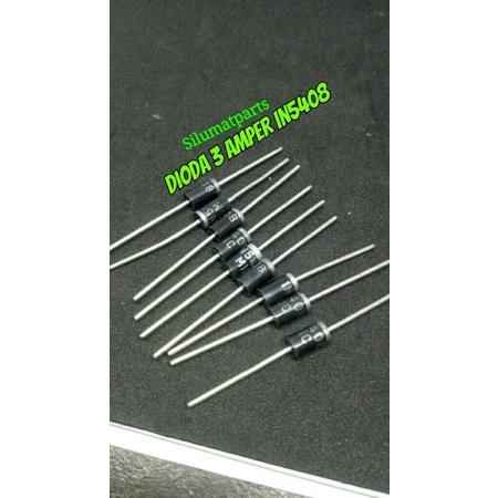 Jual Dioda 3 Amper IN5408 MIC / Dioda 3A IN5408 / Diode 3A 1000V MIC | Shopee Indonesia