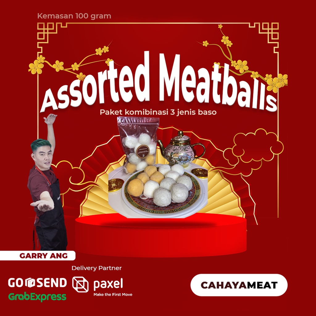 Jual Paket kombinasi 3 jenis baso 100 gram | Shopee Indonesia