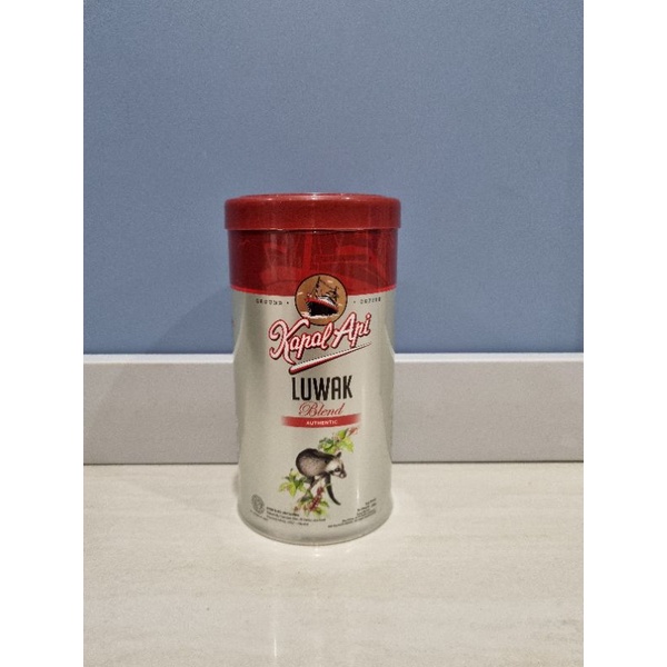 Jual KAPAL API LUWAK blend ground coffee kopi bubuk 200g | Shopee Indonesia