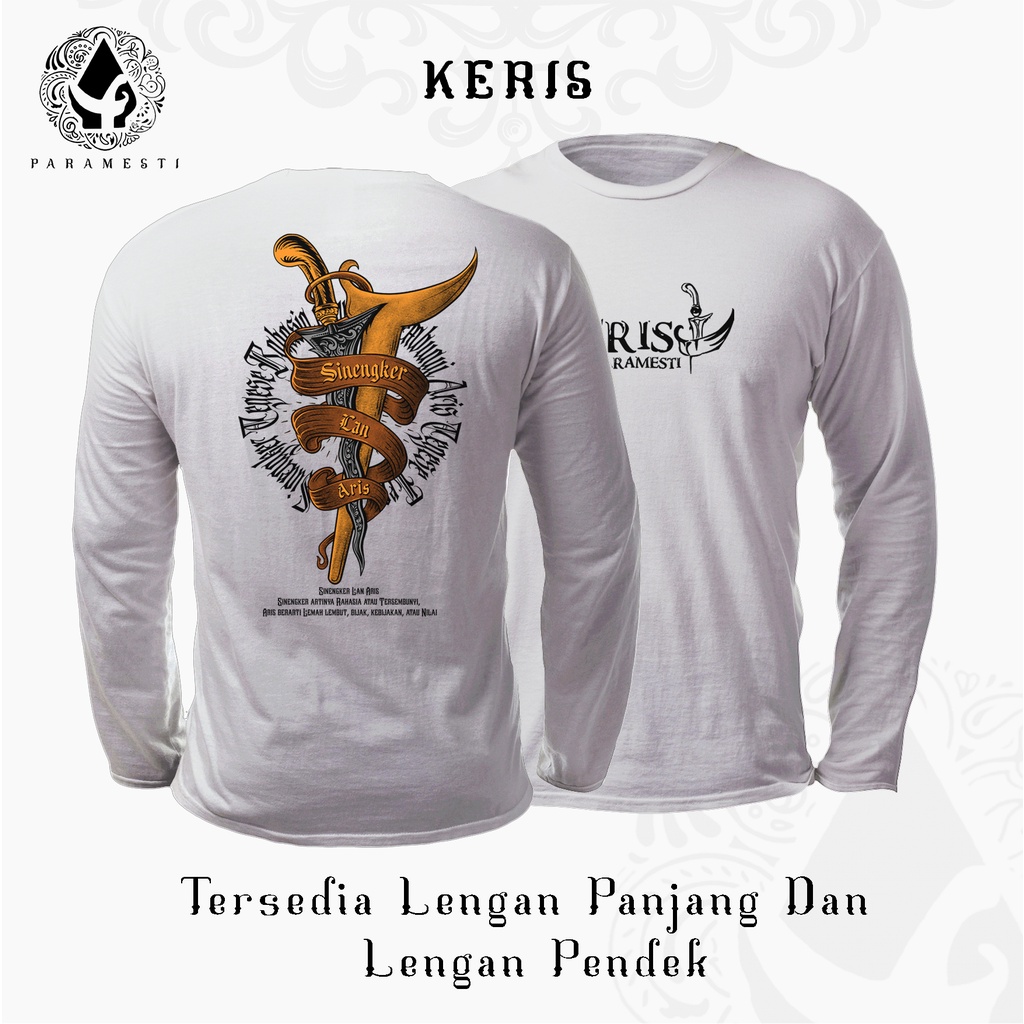 Jual Kaos Paramesti Keris Sinengker Lan Aris Budaya Jawa Lengan Panjang ... Jual Kaos Paramesti Keris Sinengker Lan Aris Budaya Jawa Lengan Panjang ...