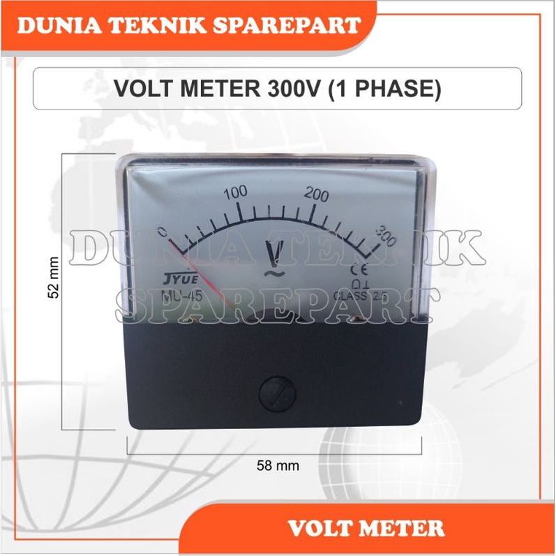 Jual VOLT METER 300V / VOLTMETER 300V GENSET | Shopee Indonesia