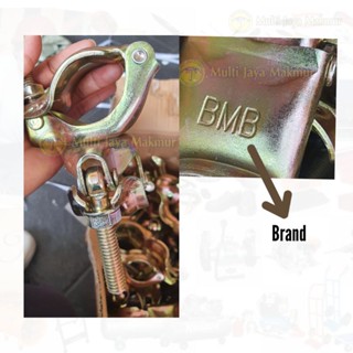 Jual Clamp Scaffolding Swivel - Klem Hidup/Bergerak Klem Steger ...
