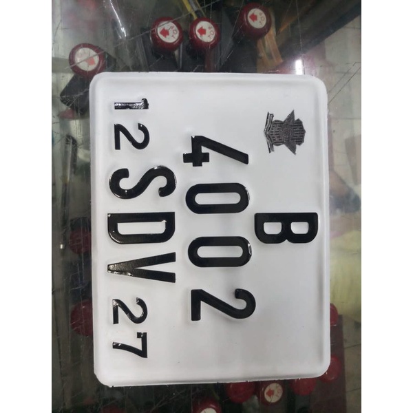 Jual PLAT MOTOR CUSTOM | Shopee Indonesia