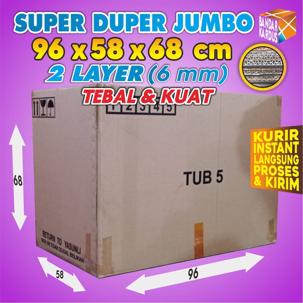 Jual Kardus Besar Pindahan Packing Bekas Jumbo Packaging Dus Tebal Box ...