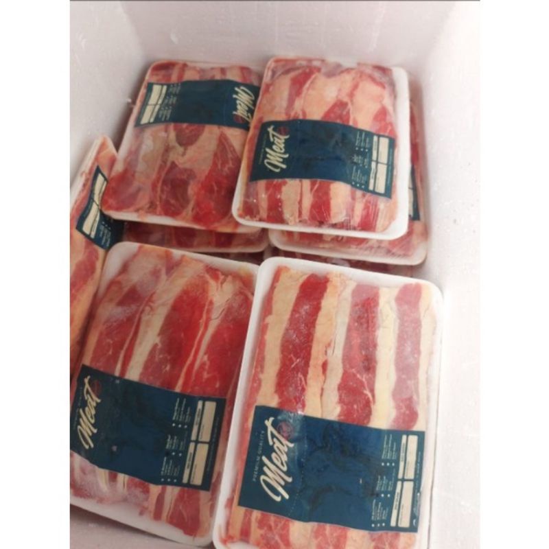 Jual BELLY SLICE FAT MIX DAGING BBQ BULGOGI KOREA | Shopee Indonesia