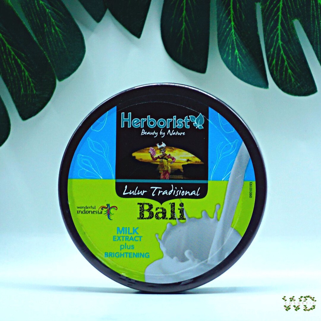 Jual HERBORIST LULUR TRADISIONAL BALI MILK - 100gr | Shopee Indonesia