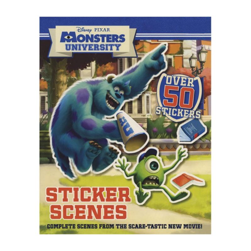 Jual Disney Monsters University Sticker Scene (Sticker Book) | Shopee ...