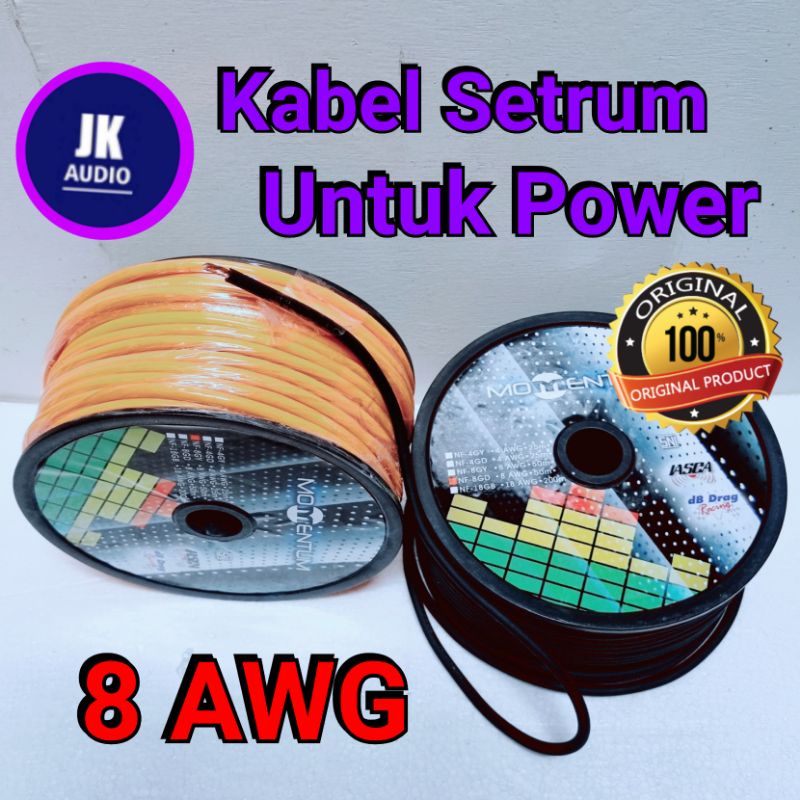 Jual Kabel Power 8 Awg Kabel Setrum 8 Awg Kabel Accu Momentum | Shopee ...