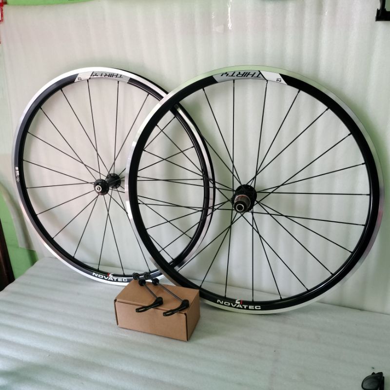 Jual Wheelset Roadbike Novatec 30 Thirty clincher Rimsbrake profile 30 ...
