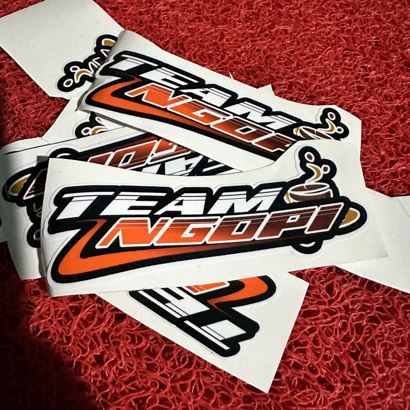 Jual stiker team ngopi | Shopee Indonesia